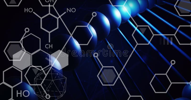 Chemical Formulas Technology Stock Illustrations – 1,783 Chemical ...