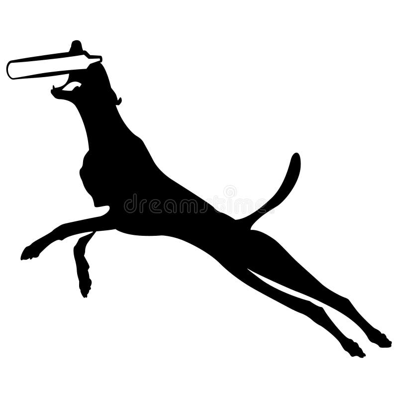 Dog Diving Sport EPS Vector File Stock Illustration - Illustration of ...