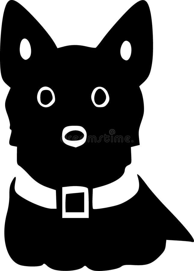 Image of a dog icon stock photo. Image of canine, symbol - 275635620