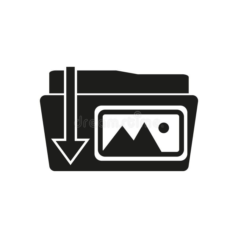 Image Download Folder Icon. Vector Illustration. EPS 10 Stock Vector ... Image Download Folder Icon. Vector Illustration. EPS 10 Stock Vector ...