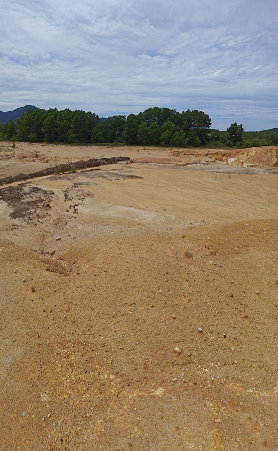 Dramatic Scene Around the Deserted Vacant Land Due To Deforestation and ...