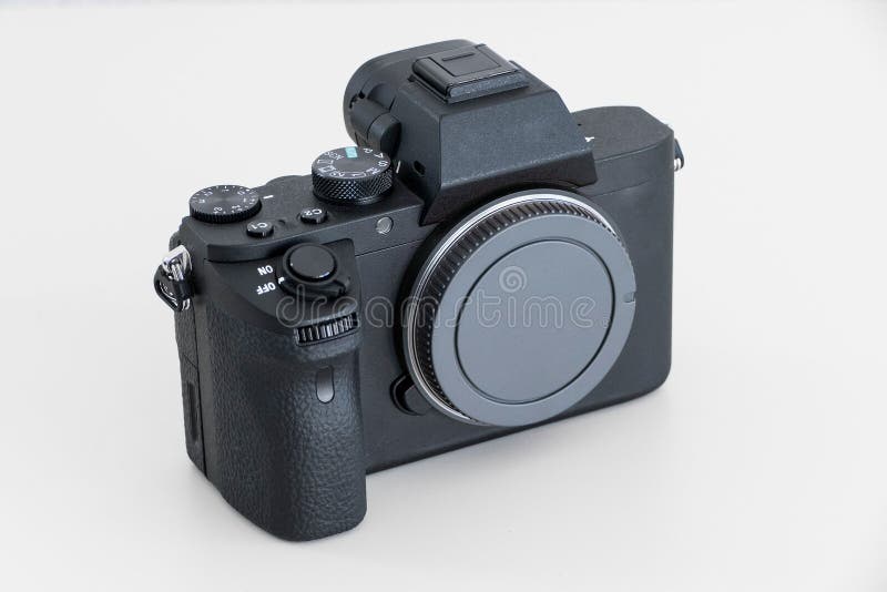 DSLR camera stock photo. Image of digital, black, generic - 47816850