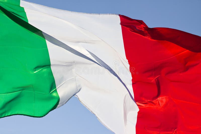 Image Du Concept De Drapeau Italien Vert Blanc Et Rouge Image stock ...