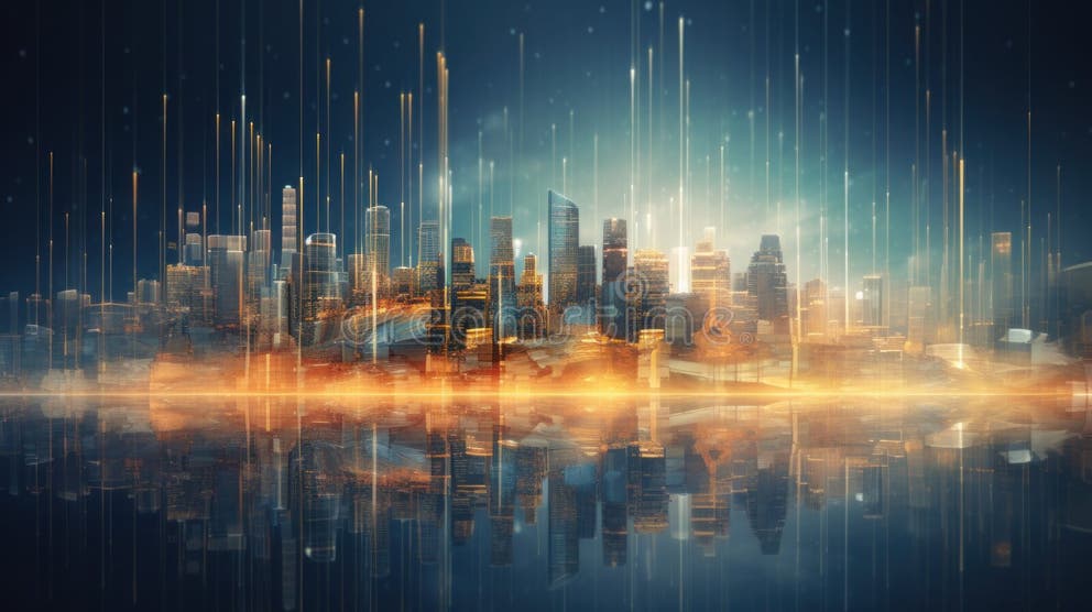 An Image of an Earth with Graphs Behind it Stock Photo - Image of ...