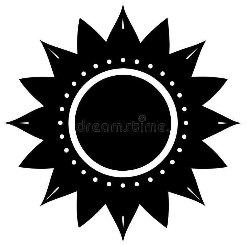 Eclipse Mandala Silhouette Vector Stock Illustrations – 16 Eclipse ...