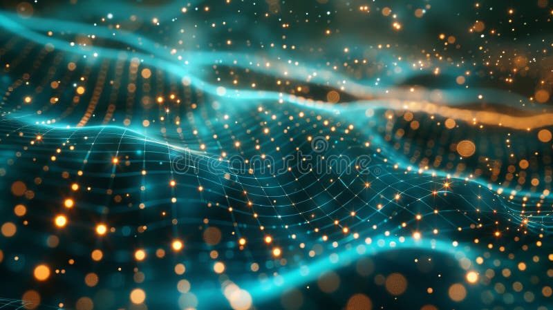 Image with Economic Graph and Market Data. Stock Illustration ...