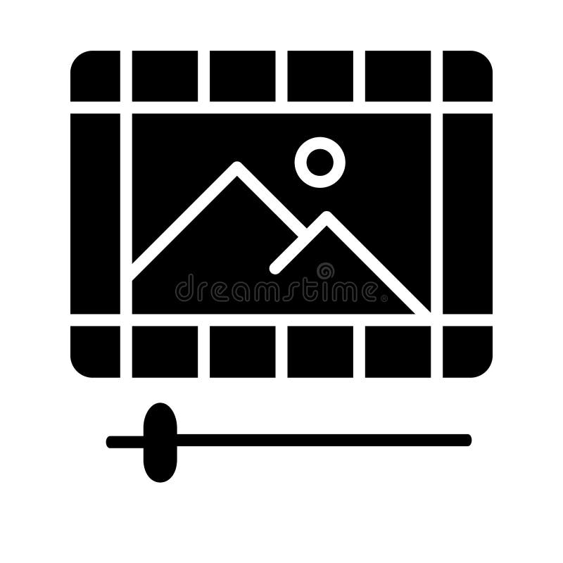 Image Editing Icon Vector Set. Online Editor Illustration Sign ...