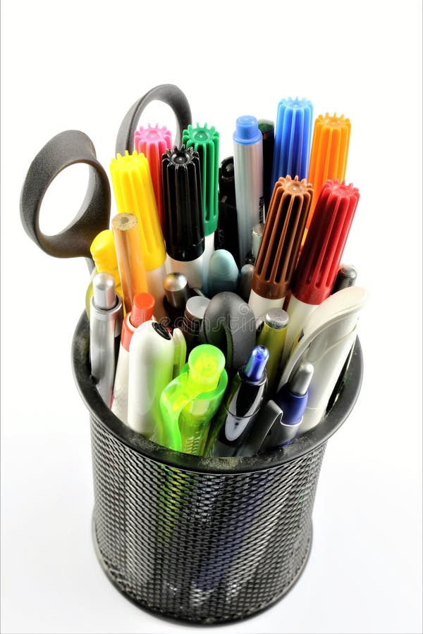 An Image of a Education Equipment for Office or School with Copy Space ...