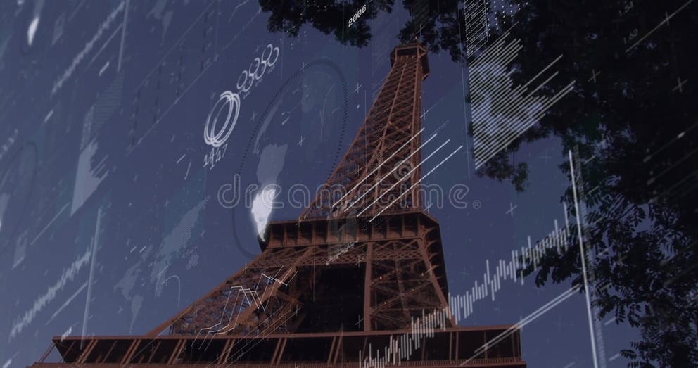 Overlaid Digital Graphs Stock Illustrations – 60 Overlaid Digital ...