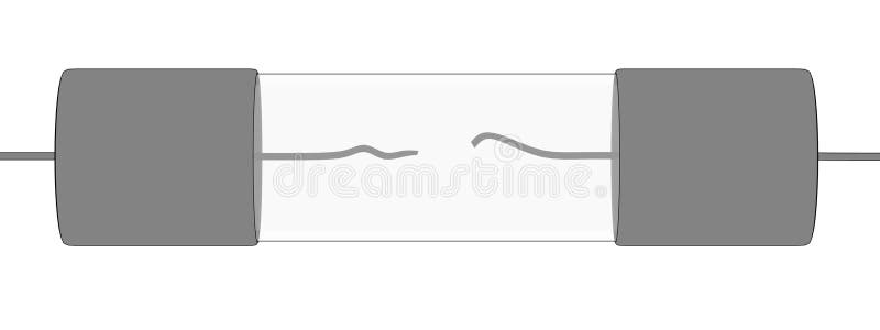 Image of electric fuse stock illustration. Illustration of electric ...