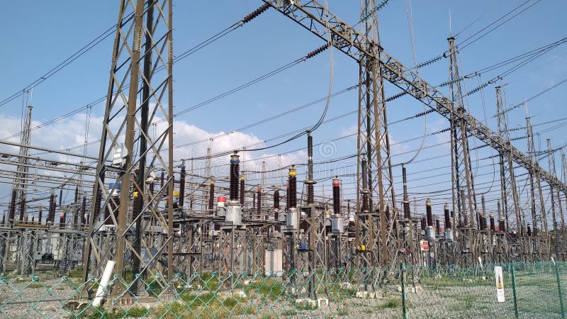 Image Electrical Power Supply Grid Stock Photo - Image of electrical ...