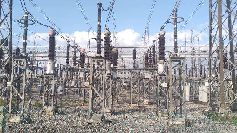 An Image Electricity Power Supply Stock Image - Image of line ...