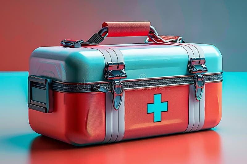 Image Emergency Readiness First Aid Kit for Seizure Isolated on ...