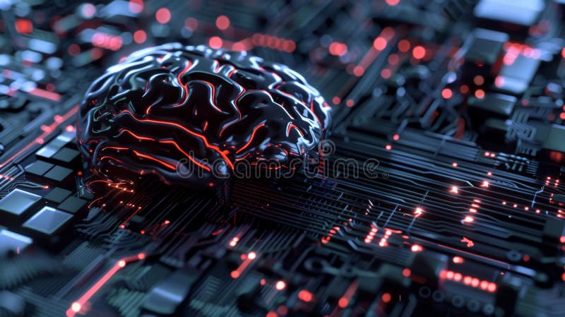 AI & ML Software Modules: Visualizing Innovation Stock Image - Image of ...