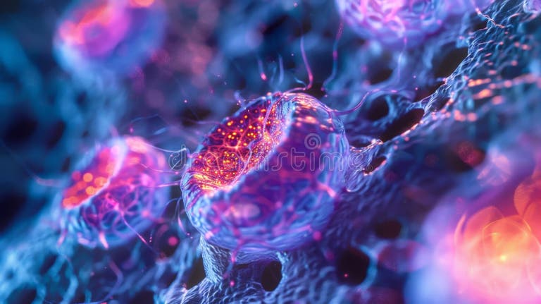 An Image of Endothelial Cells Undergoing Angiogenesis the Process of ...