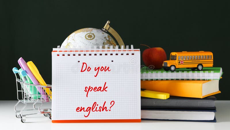 Image for English Language Day, Learning English Language Concept Stock ...
