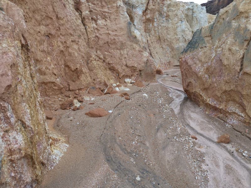 Environment Scene Around the Soil Texture and Pattern of the Limestone ...