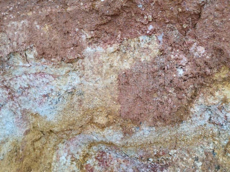 Environment Scene Around the Soil Texture and Pattern of the Limestone ...