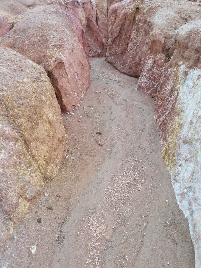 Environment Scene Around the Soil Texture and Pattern of the Limestone ...