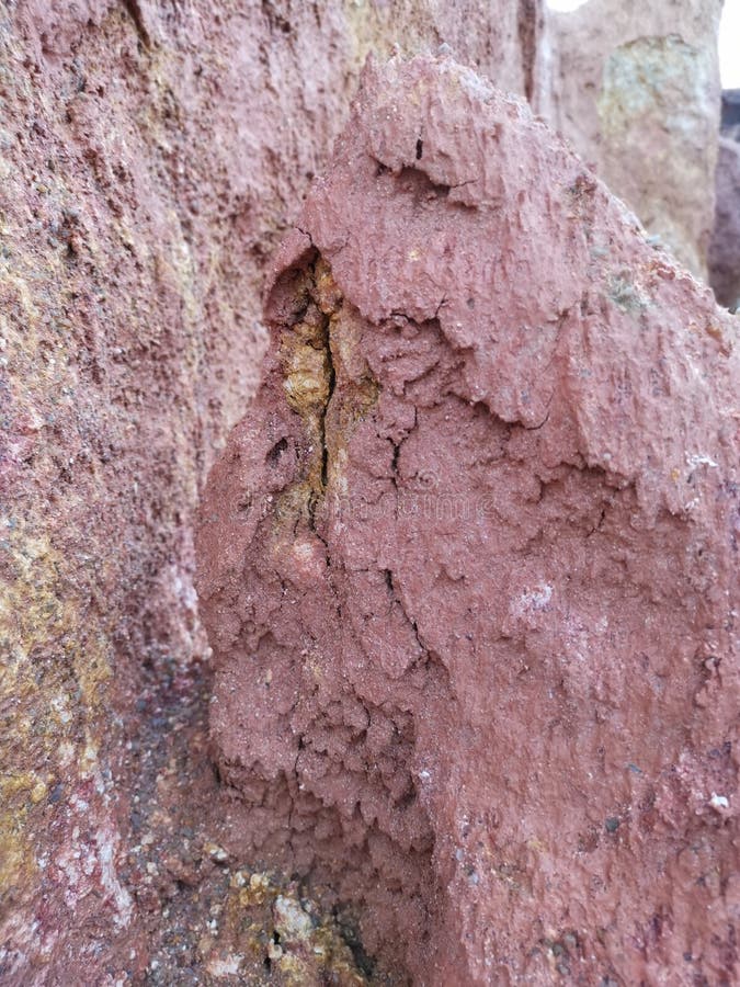 Environment Scene Around the Soil Texture and Pattern of the Limestone ...