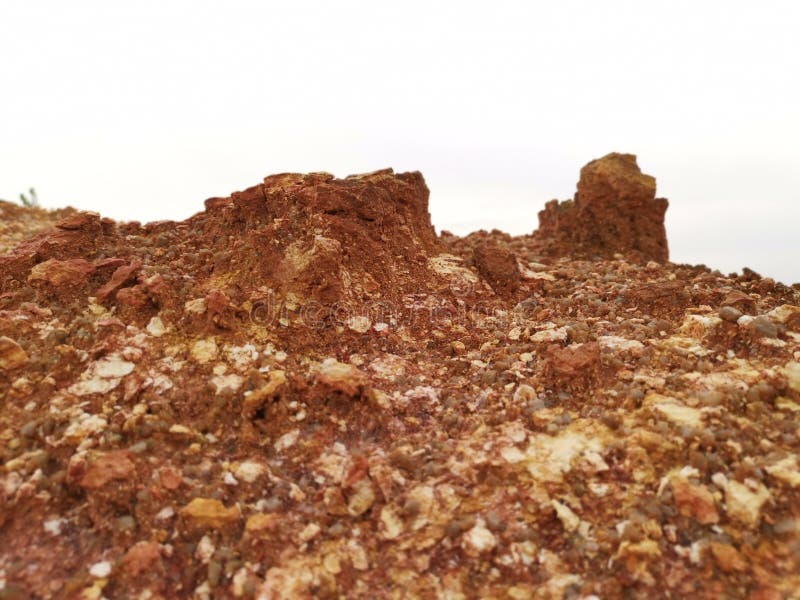 Environment Scene Around the Soil Texture and Pattern of the Limestone ...