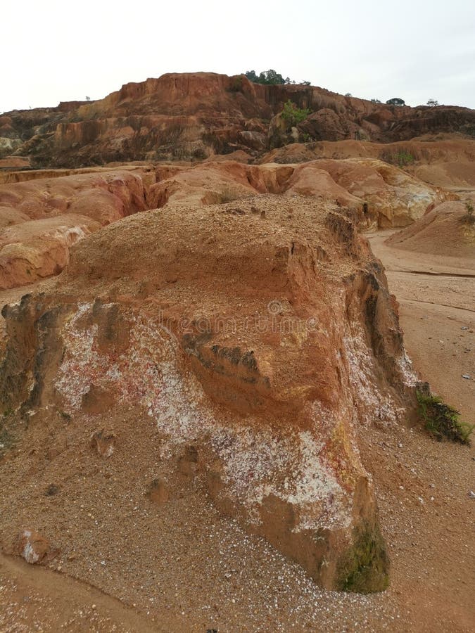 Environment Scene Around the Soil Texture and Pattern of the Limestone ...