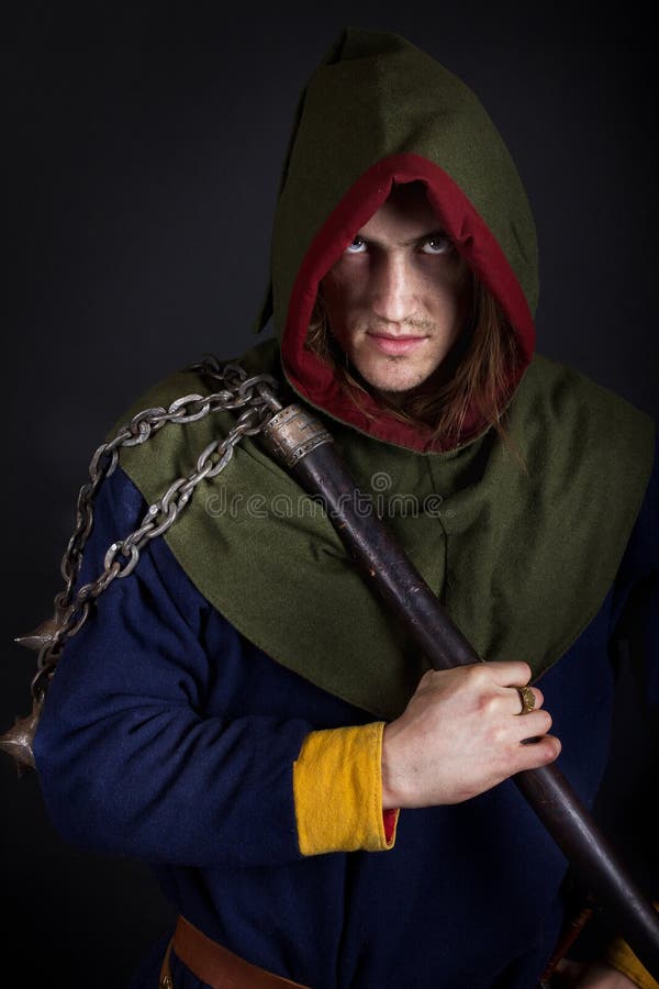 Great Warrior with Sword and Heavy Armour Stock Image - Image of ...