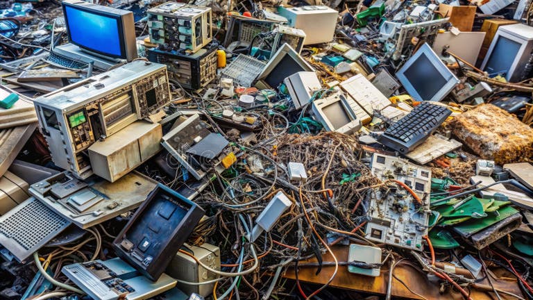 This Image is an Example of Electronic Waste, Which is a Type of ...