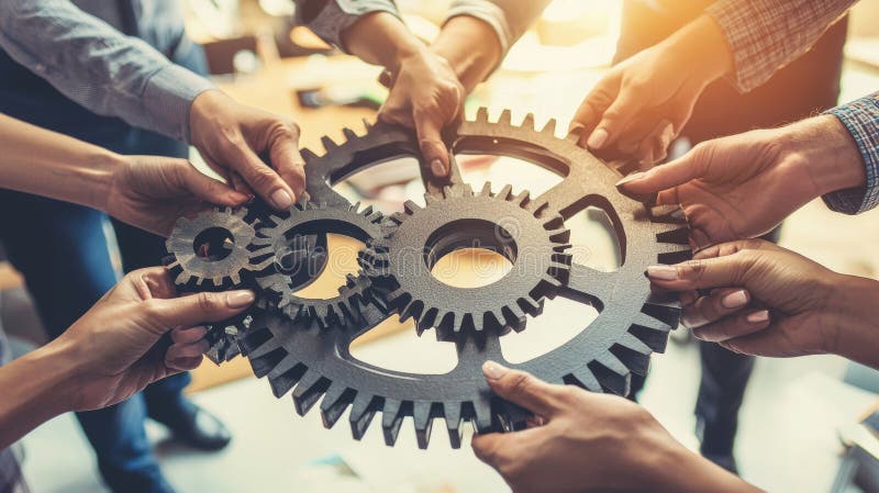 This Image Exemplifies the Collaborative Effort in a Project ...