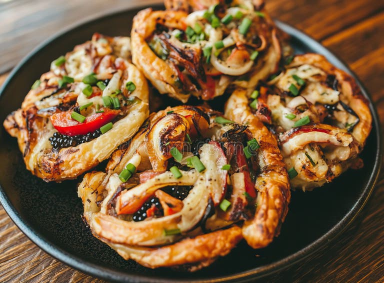 Image of an Exotic Plate from a Browser Recipe Featuring Three Triangle ...