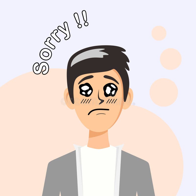Illustration Vector Graphic of People Feel Sorry Stock Vector ...