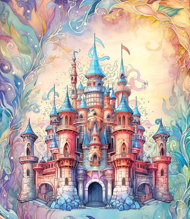 Fairy Fantasy Junk Journal Digital Paper Stock Illustration ...