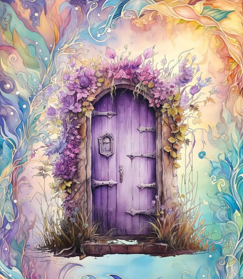 Fairy Fantasy Junk Journal Digital Paper Stock Illustration ...