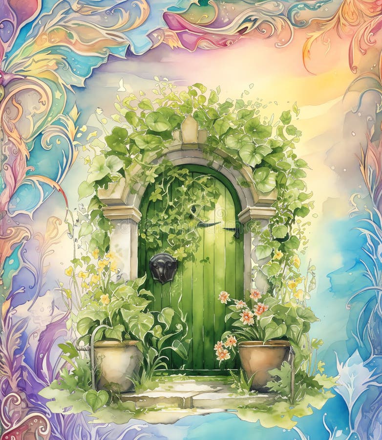 Fairy Fantasy Junk Journal Digital Paper Stock Illustration ...