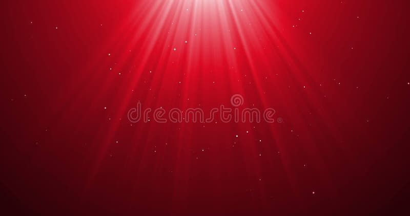 Image of Falling Confetti and Light Rays Over Red Background Stock ...