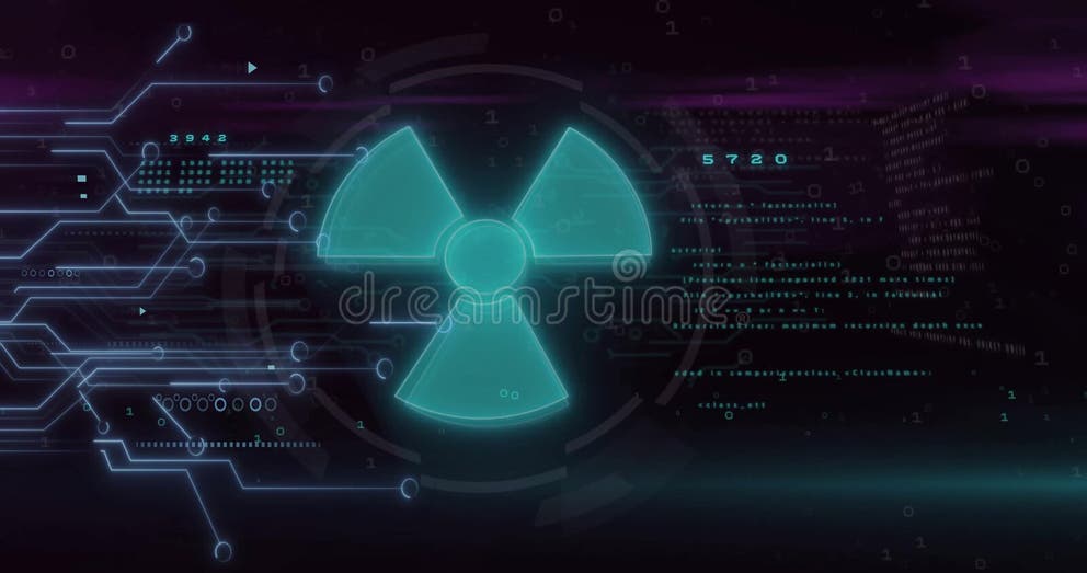 Image of Fan Icon, Digital Data Processing and Scope Scanning Stock ...