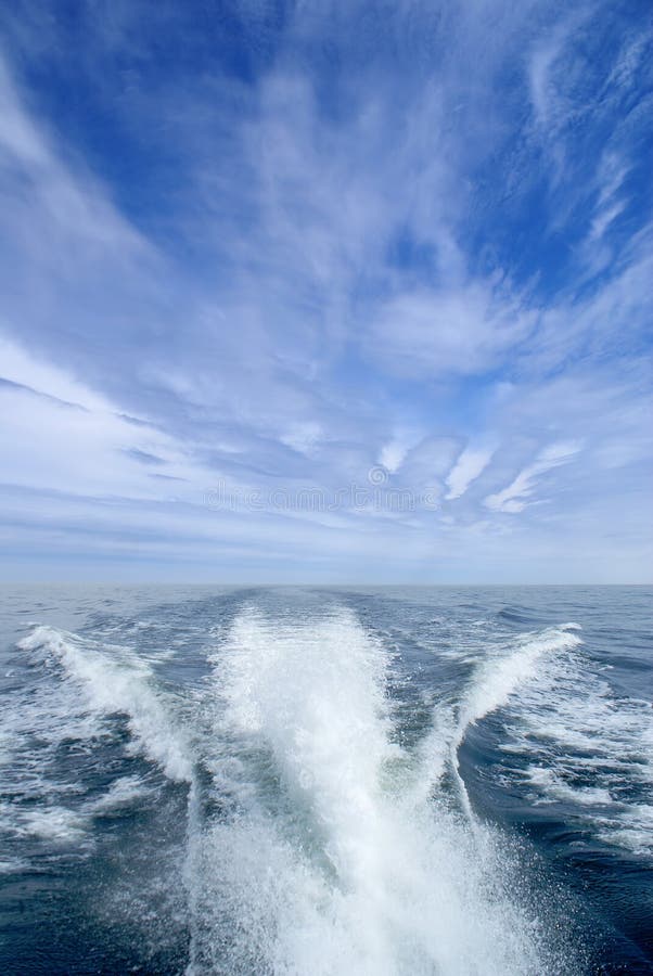 Image of a Fantastic Sea and Flying Waves Stock Photo - Image of high ...