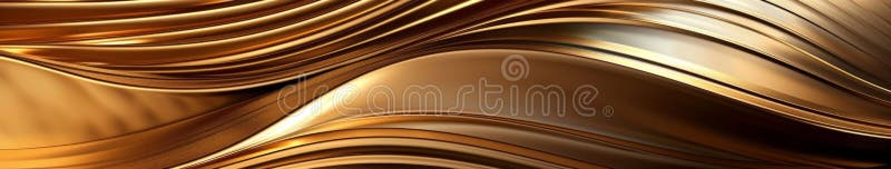 Abstract Gold Lines stock illustration. Illustration of movement ...