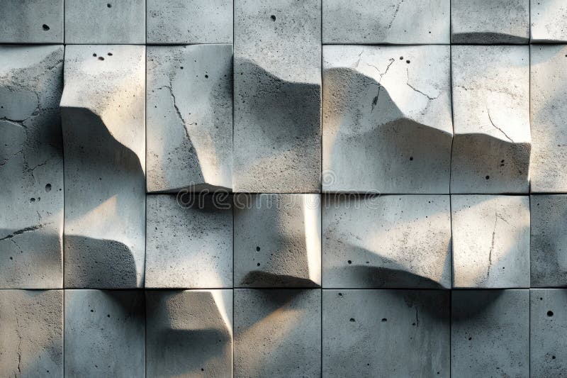 Abstract Stone Concrete Texture Wall Background with Hollowing Out ...