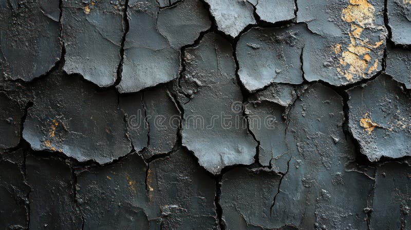 Aged Cracked Anthracite Gray Concrete Plaster Wall Texture Background ...