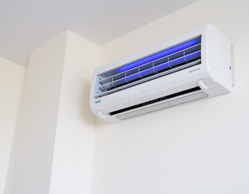 Air Conditioning Unit in Room Ensuring Comfort and Climate Control for ...