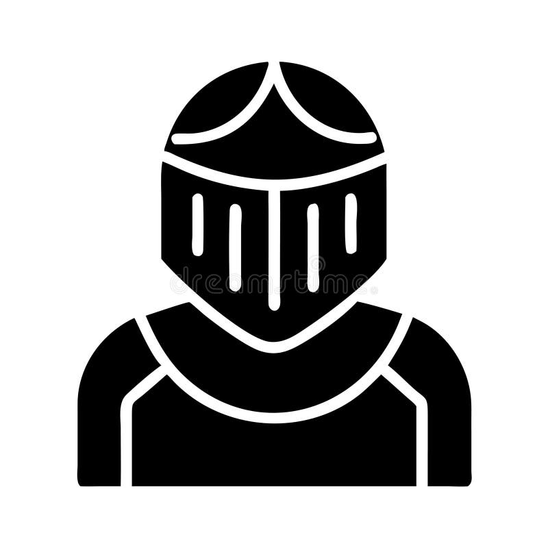 Medieval Knight Helmet Vector for Historical and Fantasy Design ...