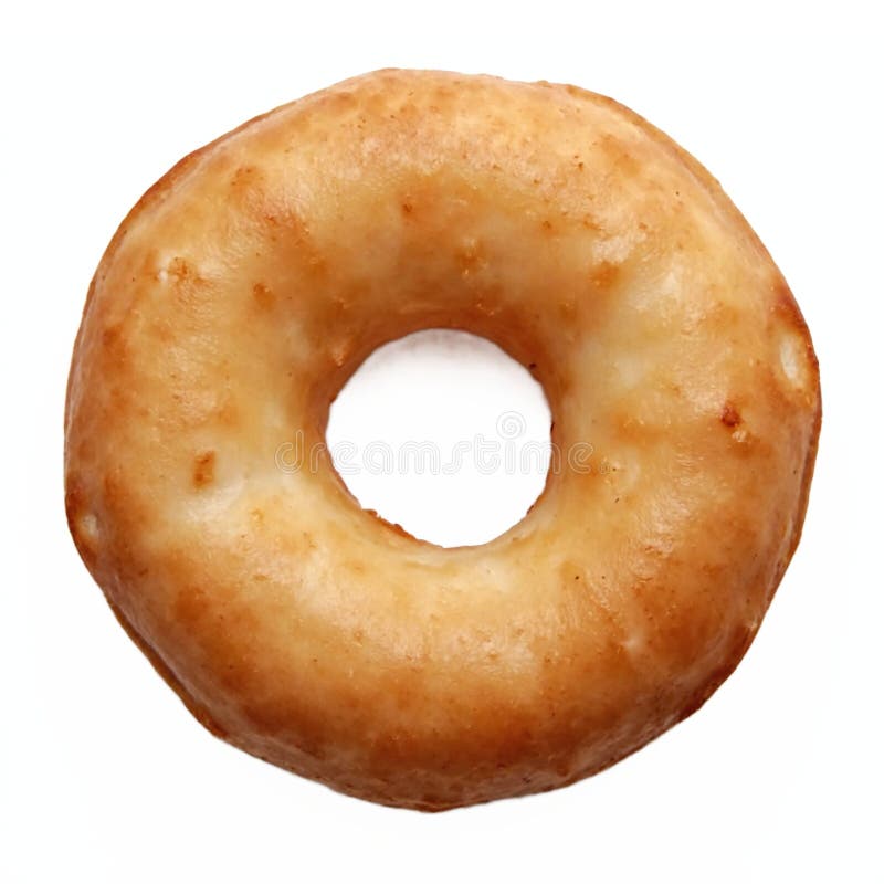 Glazed Doughnut with Shiny Sweet Icing and Soft Texture on Transparent ...