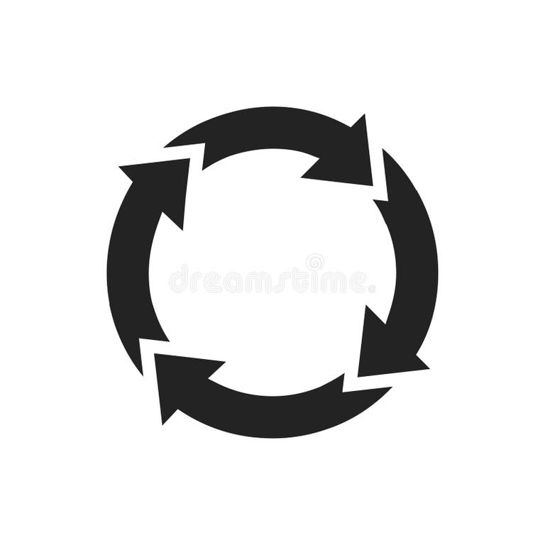 This is a Circular Arrow Icon that Symbolizes Refresh and Reload ...