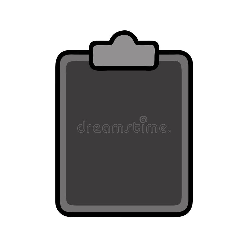 Blank Clipboard Ideal for Office Work or Task Management Illustrations ...