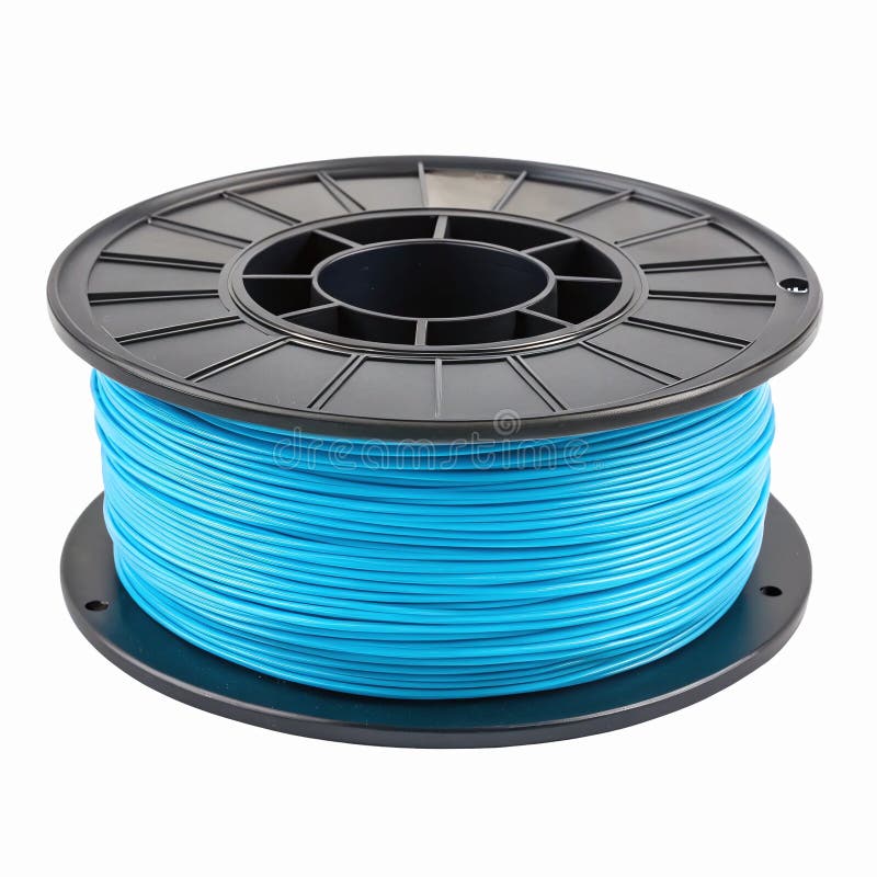 Bright Blue 3D Printing Filament on Spool for High-Quality Model ...