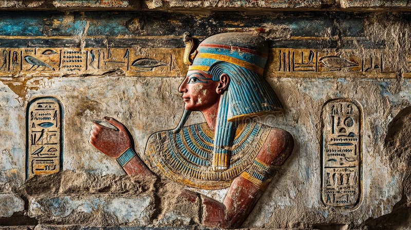 Explore the Beauty of Ancient Egypt through this Stunning Mural. this ...