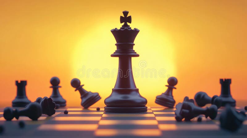Chess Pieces Sunset Backdrop Stock Photos - Free & Royalty-Free Stock ...