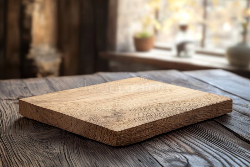 Natural Finish Cladding Board Display Stock Illustration - Illustration ...