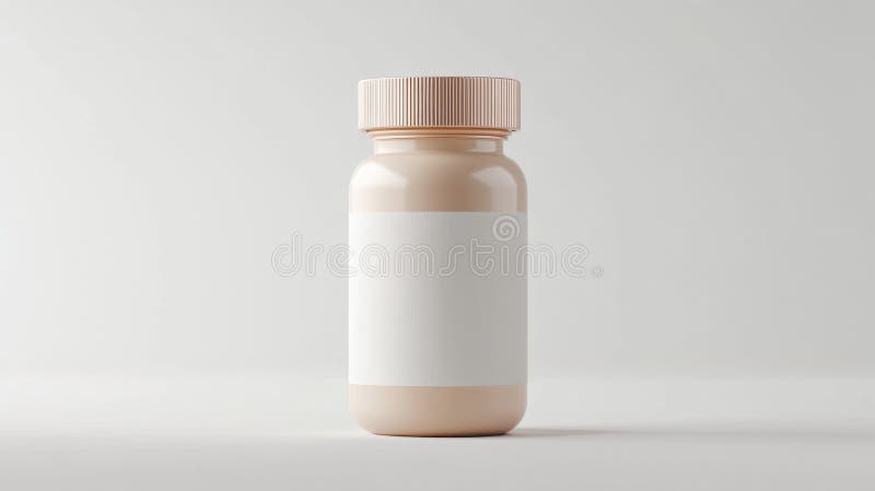 Clean and Professional Bottle for Medication or Supplements Display ...